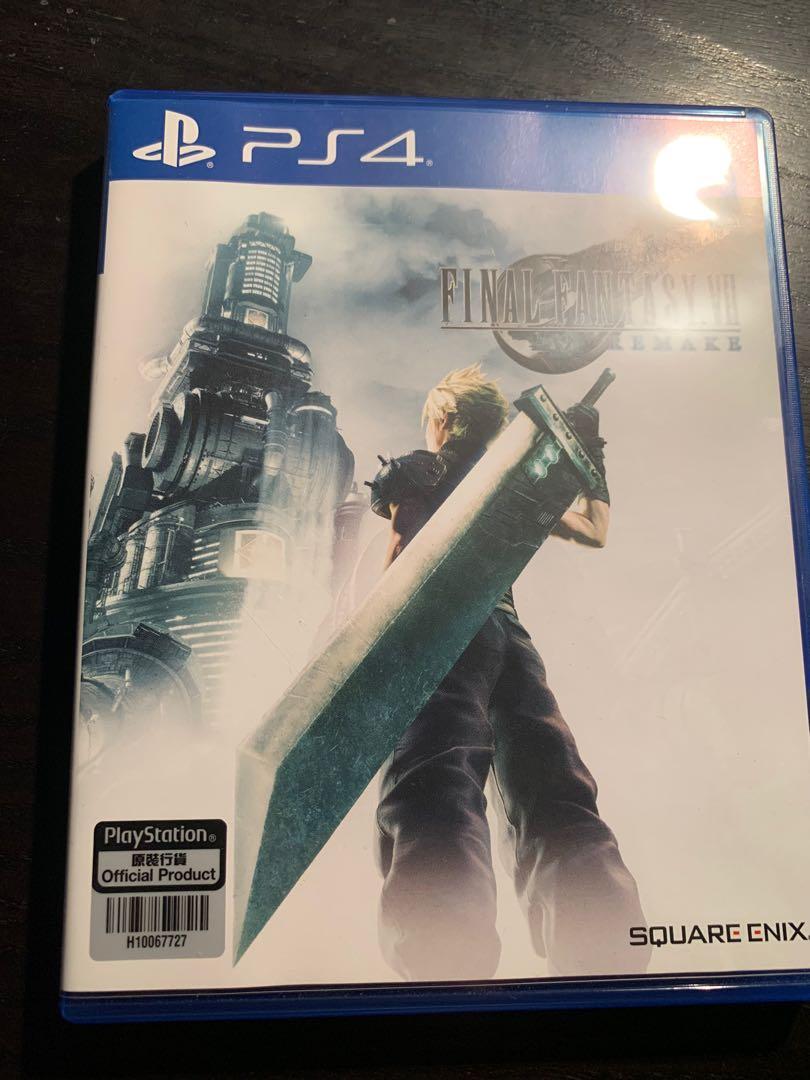 FF7 Remake Fast Sale, Video Gaming, Video Games, PlayStation on Carousell
