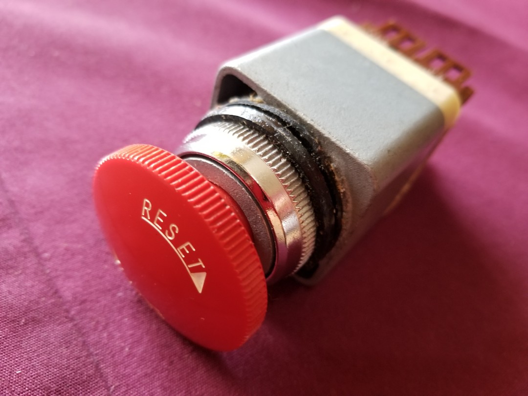 Fuji electric emergency switch, TV & Home Appliances, Electrical ...