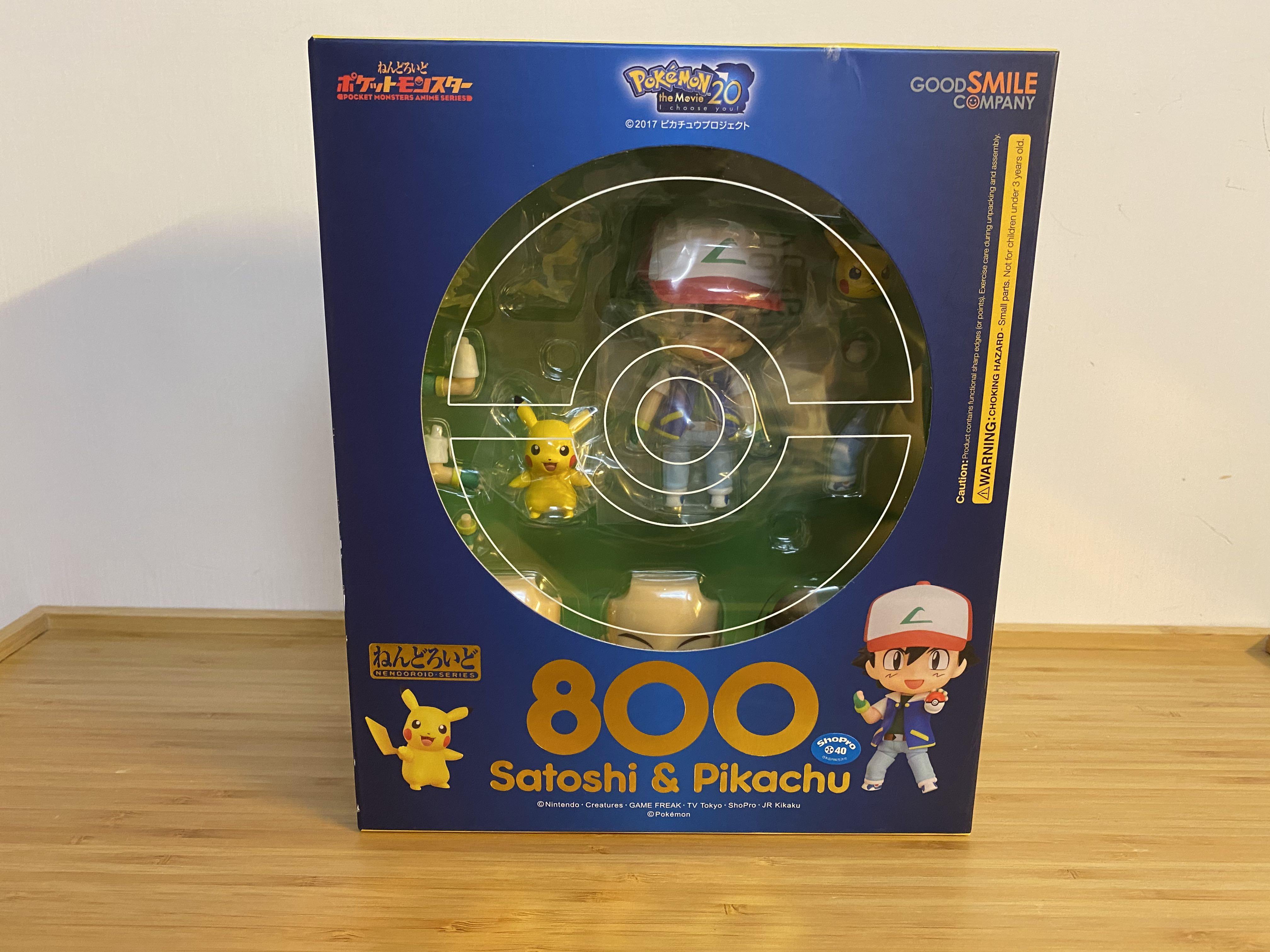 Good Smile 黏土人 POKEMON小智比卡超, 興趣及遊戲, 玩具 & 遊戲類 - Carousell