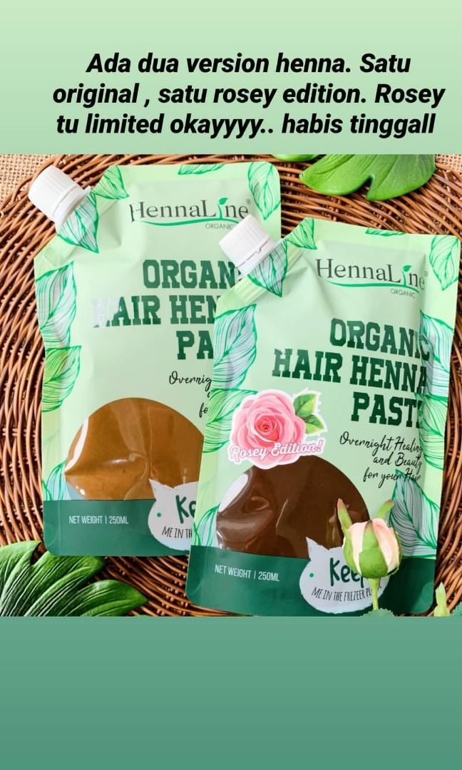 Hennaline Hair Henna Paste, Beauty & Personal Care, Hair on Carousell