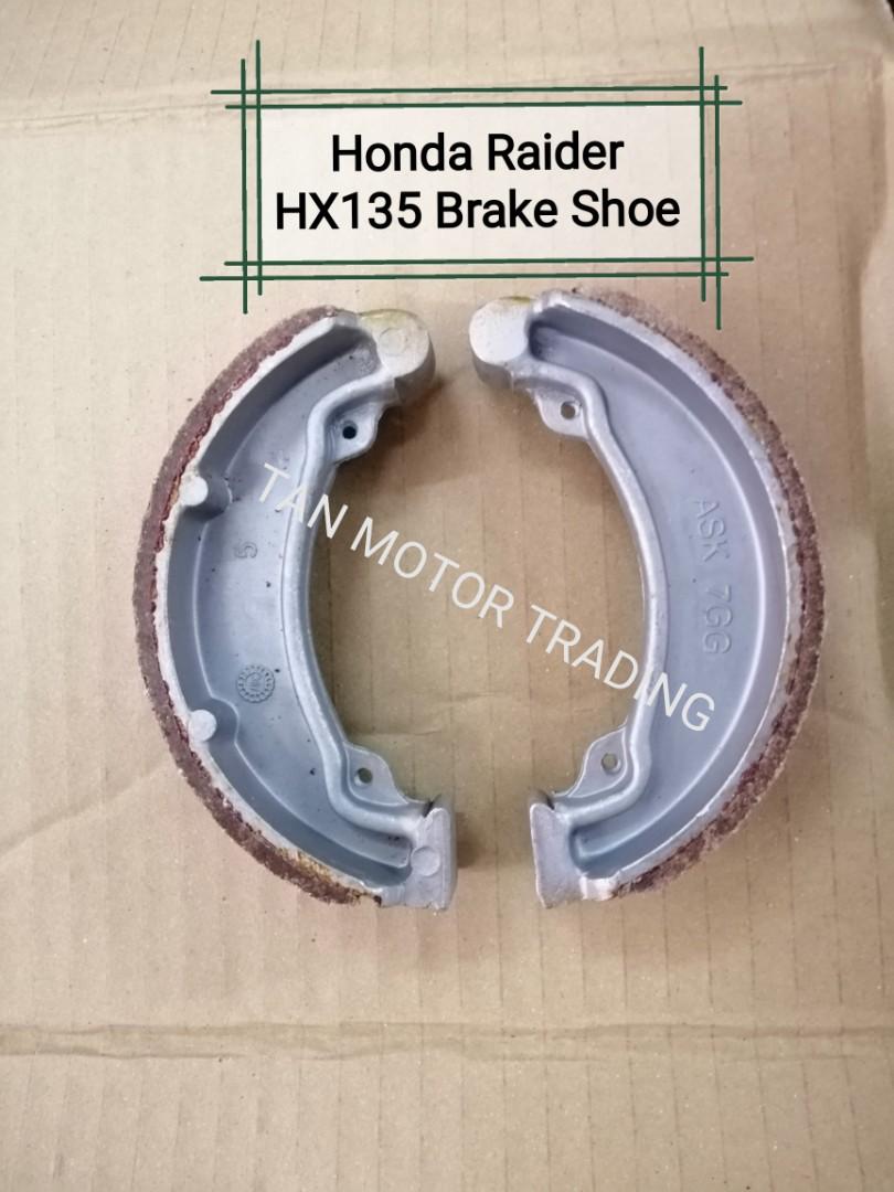Honda Raider HX135 Brake Shoe, Auto Accessories on Carousell