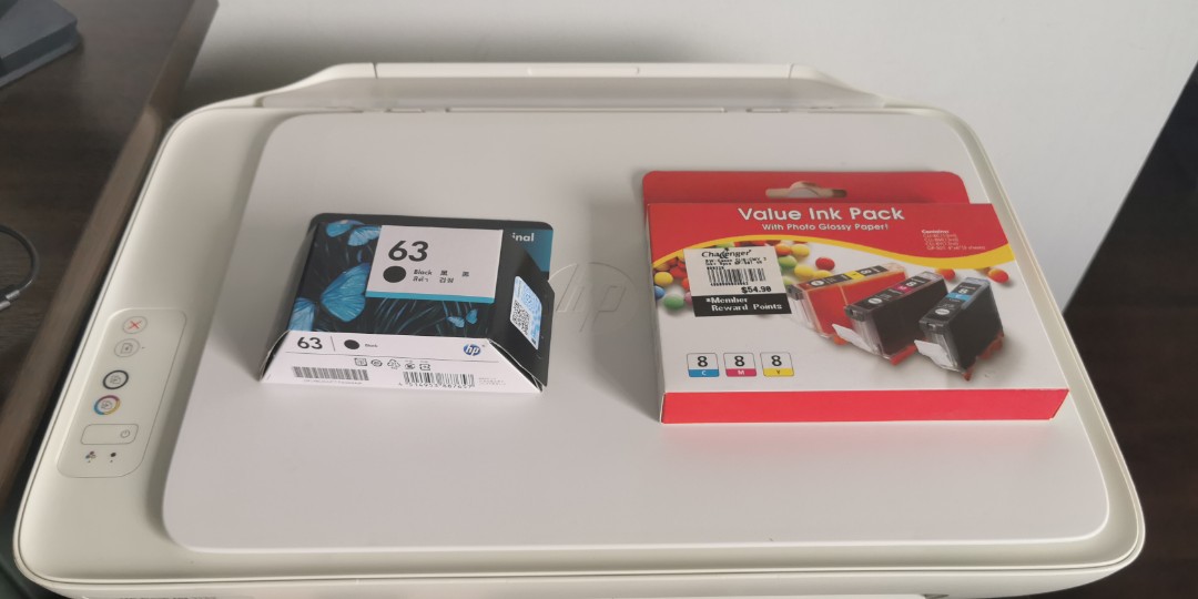 Hp Deskjet 2132 All in one inkjet printer, Computers & Tech, Printers ...