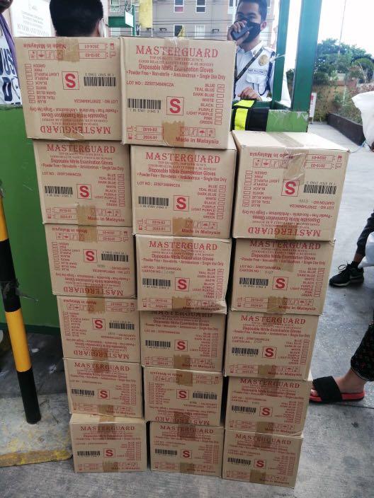 Indoplas and Masterguard Nitrile Examination Gloves, Health & Nutrition ...