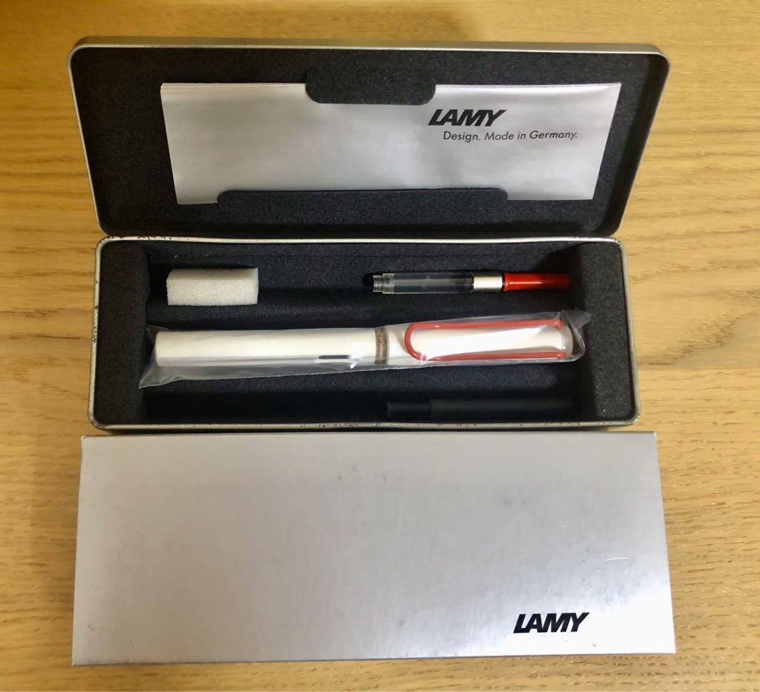 Lamy Limited Edition White Red Clip Safari exclusive South Korea ...