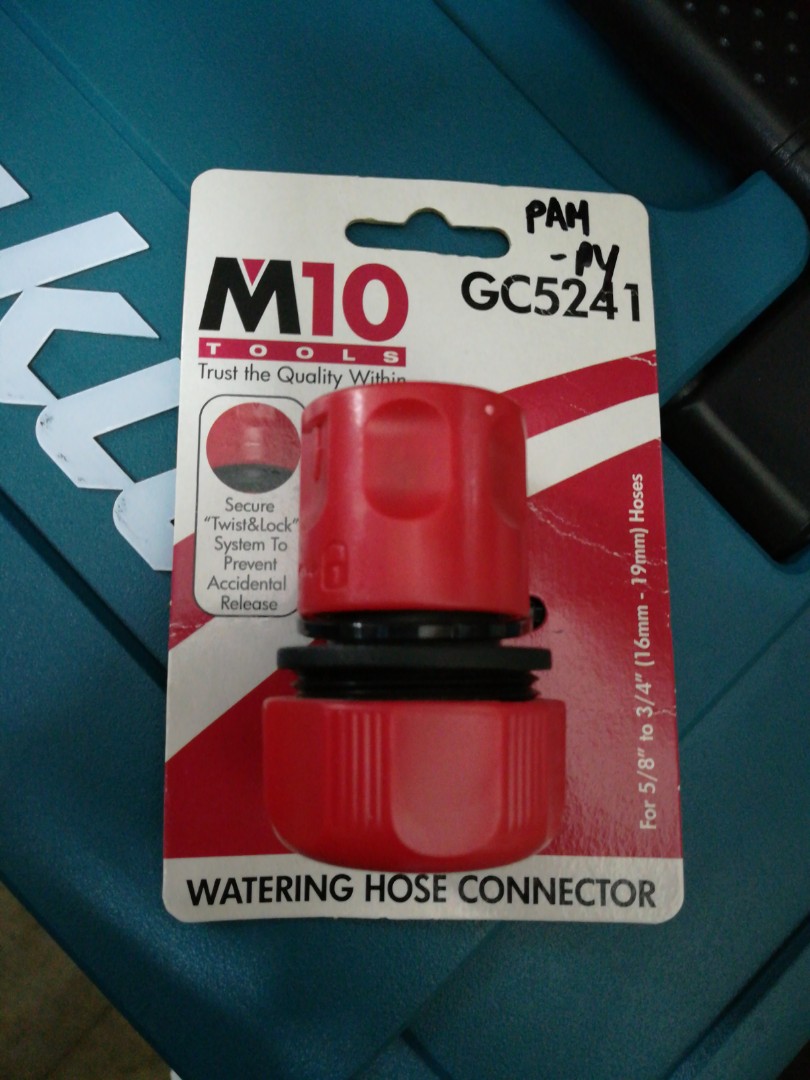 M10 Water Hose Connector, Furniture & Home Living, Gardening, Hose and ...