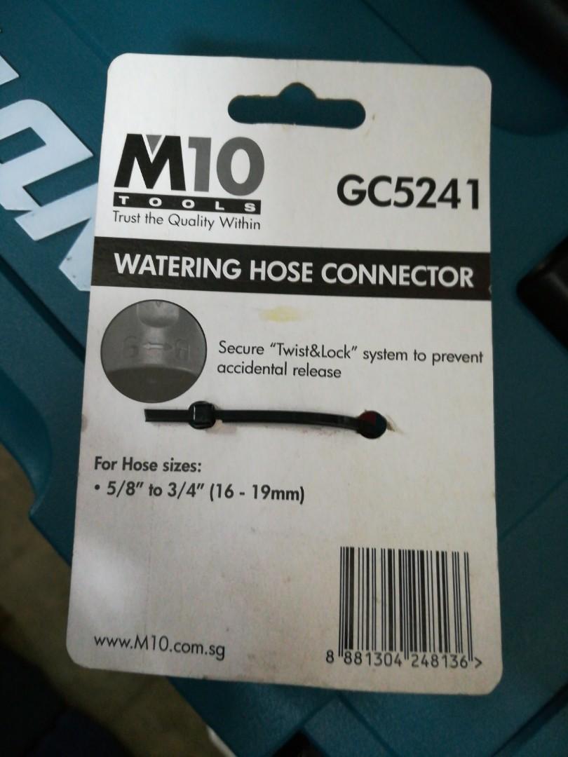M10 Water Hose Connector, Furniture & Home Living, Gardening, Hose and ...