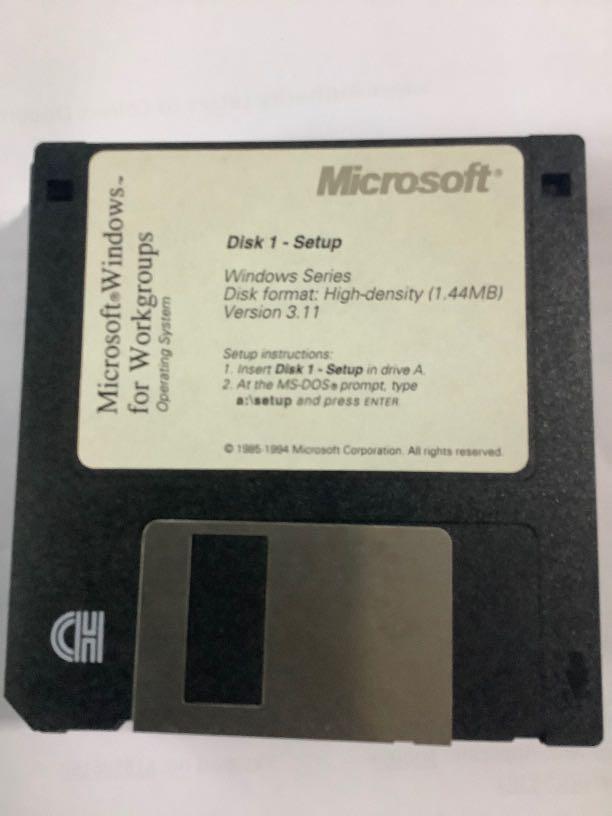 Microsoft Windows 3.11 complete set, Electronics, Others on Carousell