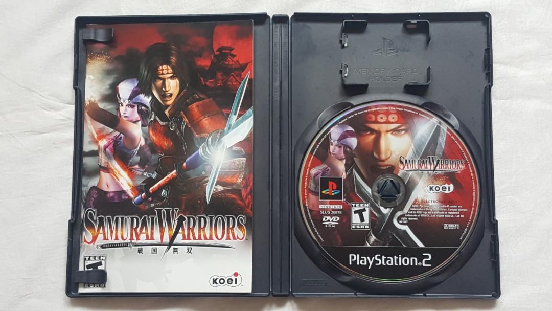 PlayStation 2 PS2 Samurai Warriors, Video Gaming, Video Games ...