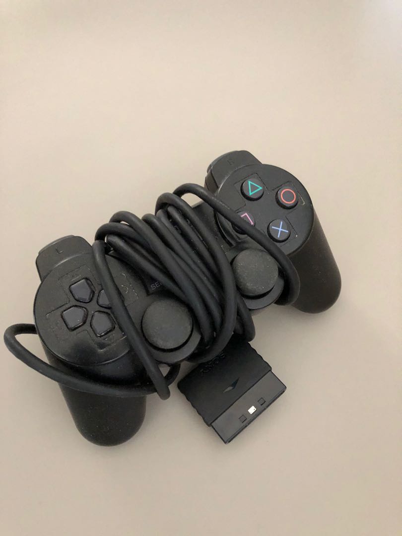 Ps2 controller, 電子遊戲, 遊戲機配件, 手掣 - Carousell