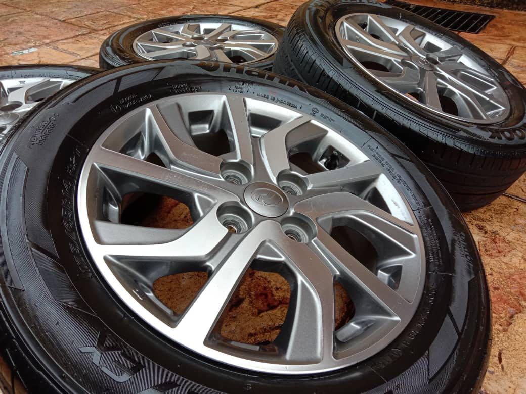 Rim Bezza Advance 14 inci siap tayar, Auto Accessories on Carousell