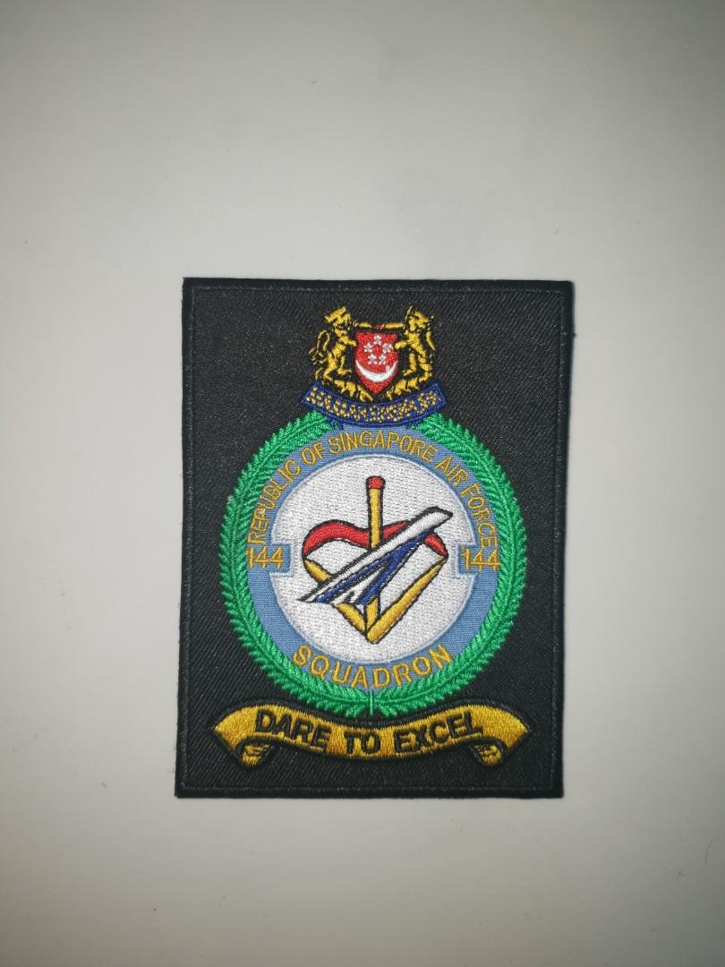 RSAF 141SQN and 144SQN aircrew patch, Hobbies & Toys, Memorabilia ...