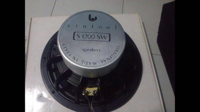 Sinfoni S1200SW 12” Subwoofer, Car Accessories, Accessories on Carousell