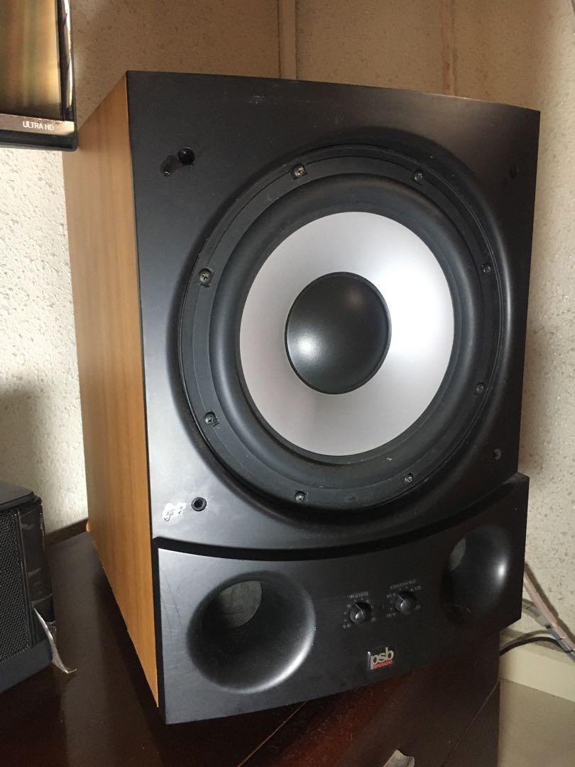 Spoilt PSB subwoofer (Subsonic 5i), Audio, Soundbars, Speakers ...