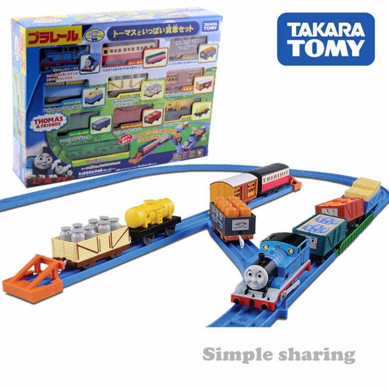 Takara Tomy Plarail Railway 火車王國列車路軌 Thomas & Friends Many Freight Car Set 旺角信和店 批發另議, 興趣及遊戲, 玩具 ...