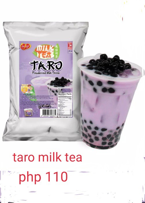 Taro powdered milk tea, Health & Nutrition, Health Supplements, Health ...