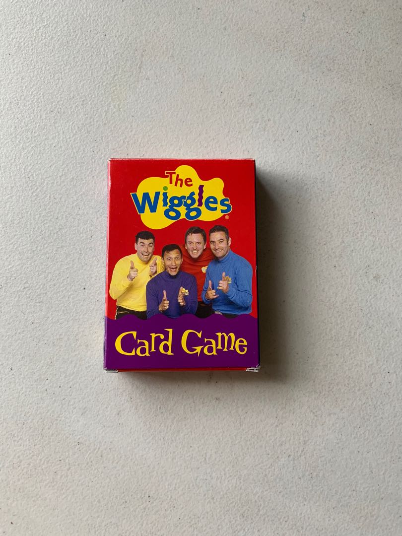 The Wiggles card game, Hobbies & Toys, Toys & Games on Carousell