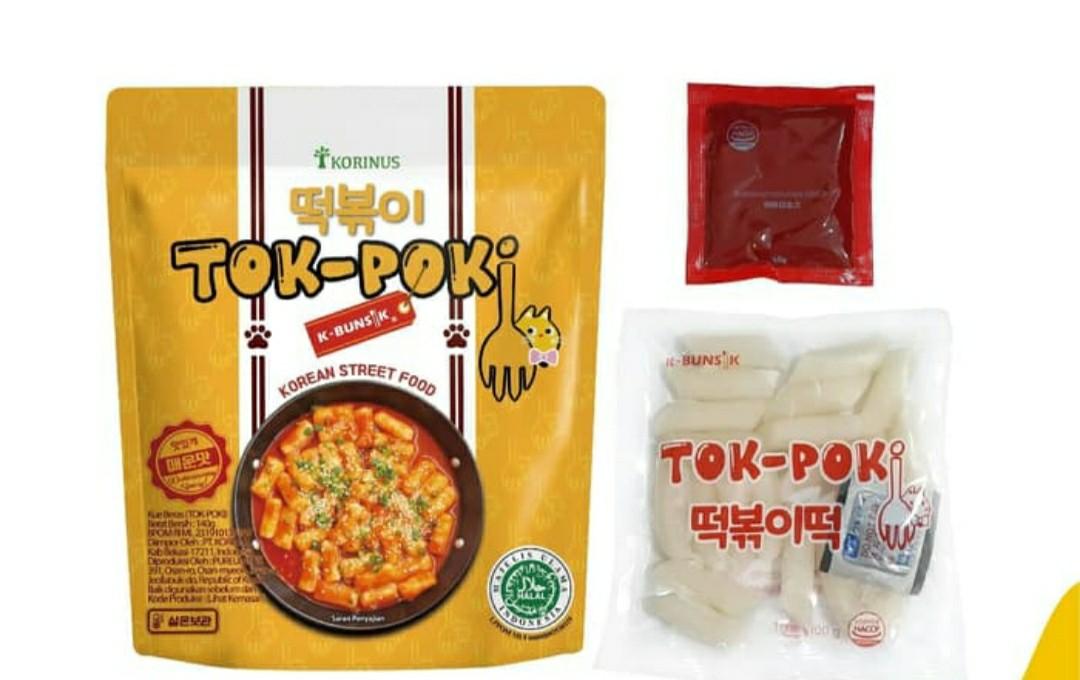 TOK POKI KORINUS HALAL MUI, Makanan & Minuman, Makanan Instan di Carousell