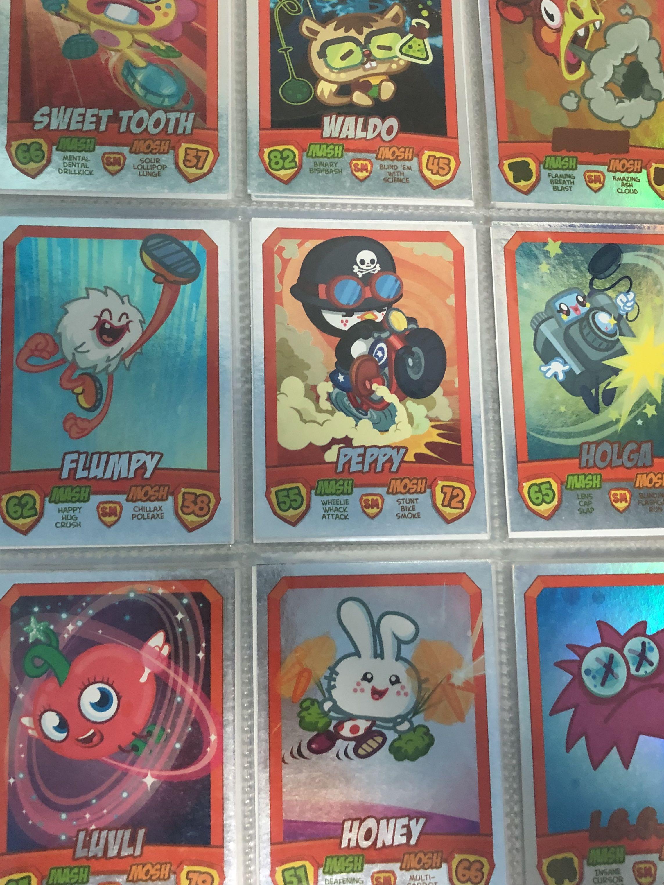 Topps Moshi Monsters Cards and Moshi Monster Liberty Plushie Keychain ...