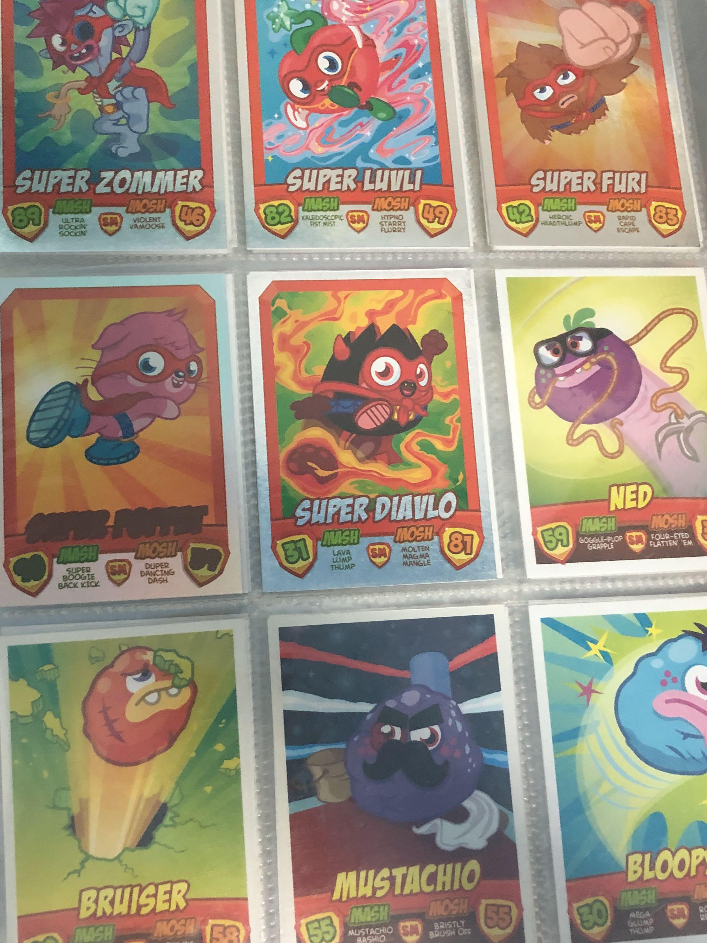 Topps Moshi Monsters Cards and Moshi Monster Liberty Plushie Keychain ...