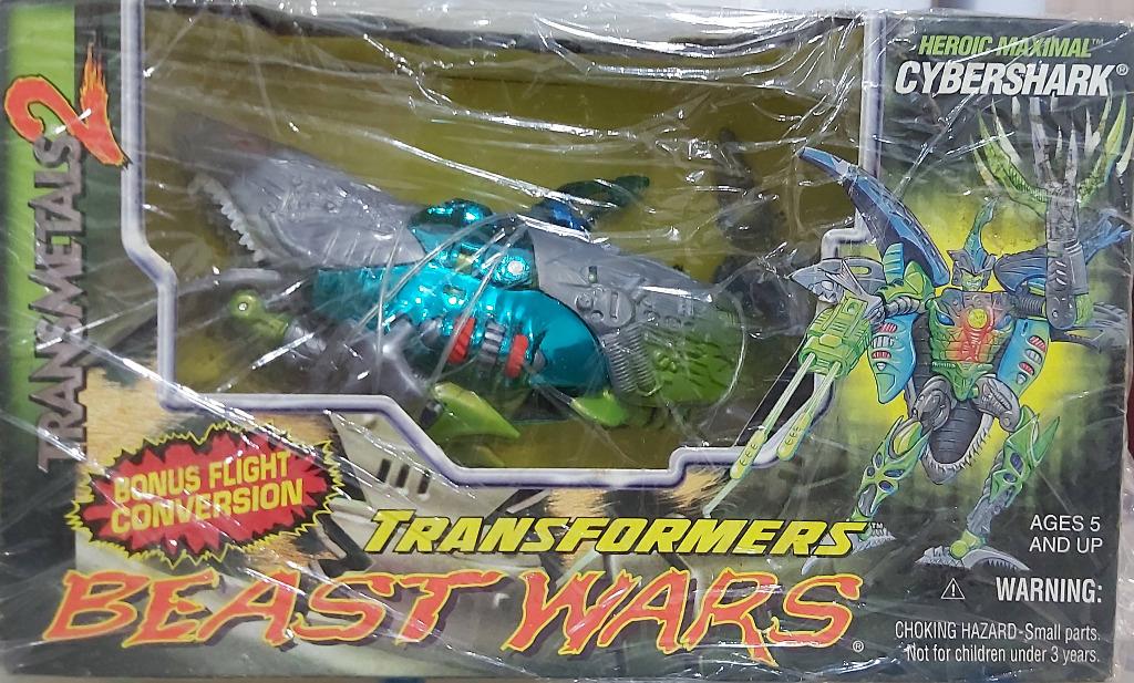 Transformer Beast Wars Transmetal 2 Cybershark - Rare, Hobbies & Toys ...
