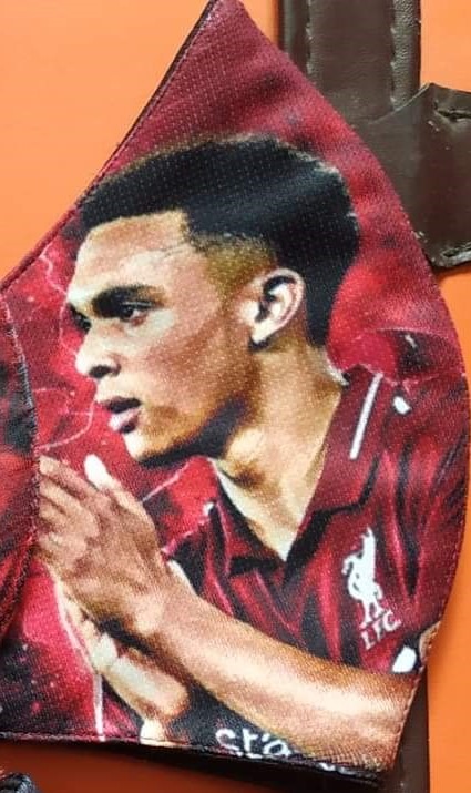 Trent Alexander Arnold Liverpool mask, Health & Nutrition, Face Masks ...