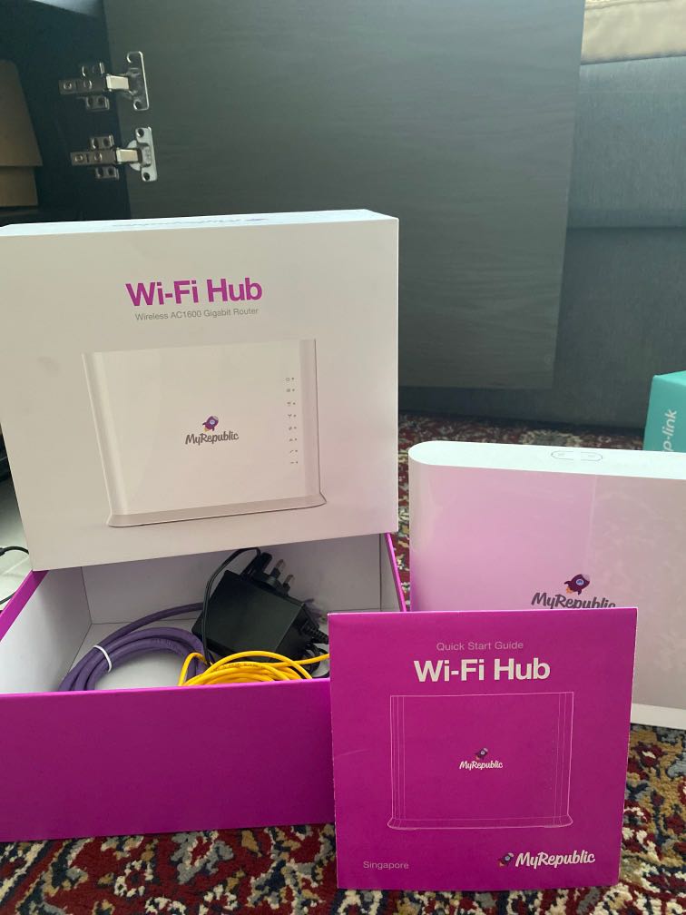 WIFI HUB- wireless AC1600 Gigabit Router, Computers & Tech, Parts ...