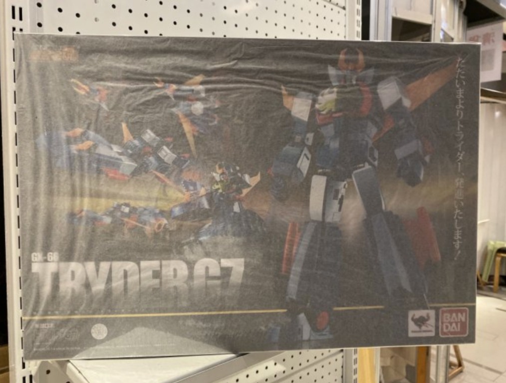 全新 日版 Bandai 超合金魂 GX66 無敵鐵人 多拉達 TRYDER G7, 興趣及遊戲, 玩具 & 遊戲類 - Carousell