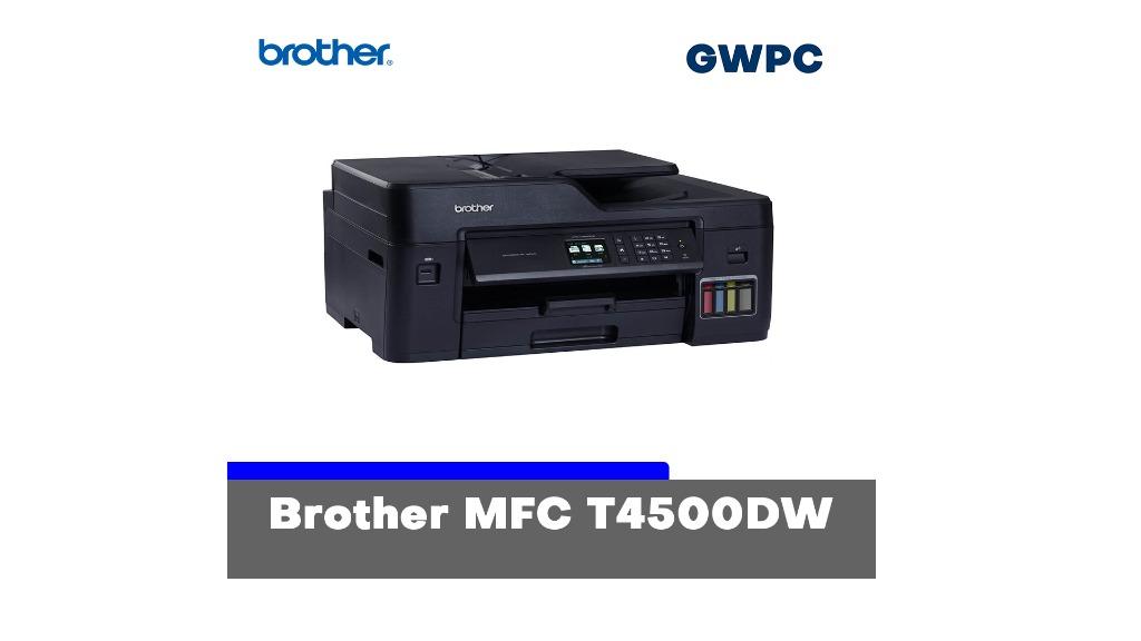 Brother MFC T4500DW A3 inkjet T4500, Computers & Tech, Printers ...
