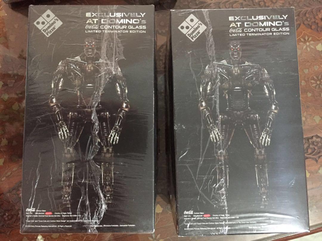 Coca Cola Contour Terminator Salvation Drink Glass Bundle Lot 2 ...