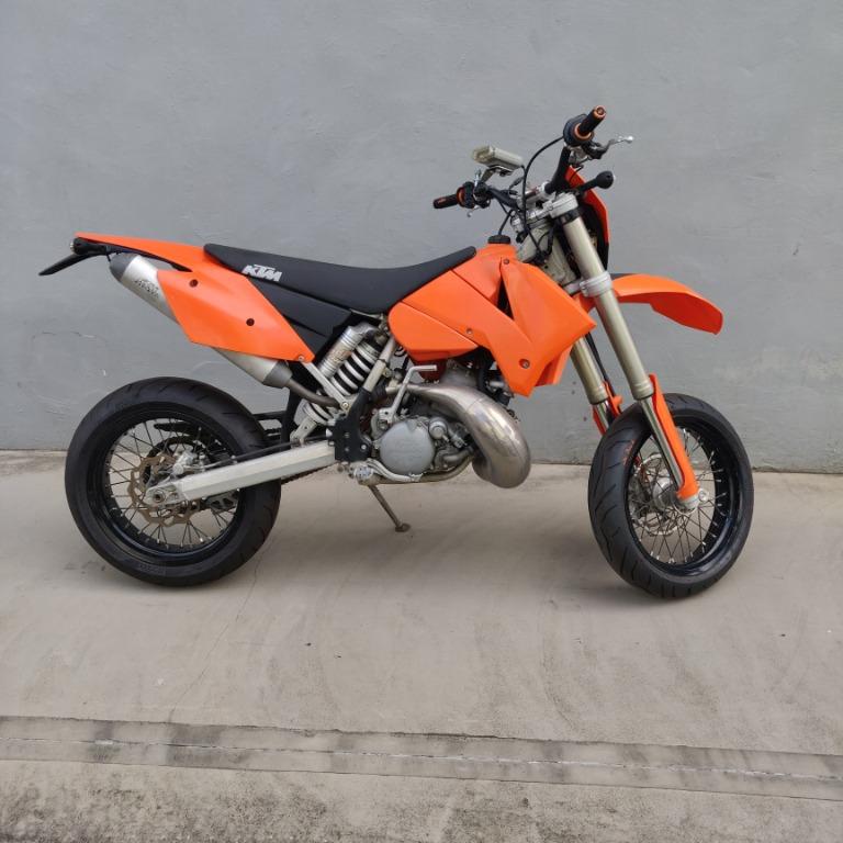 KTM 200 EXC (Motard set up), Motorcycles, Motorcycles for Sale, Class ...