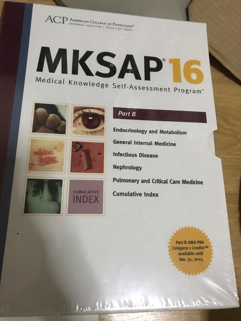 MKSAP 16 Part A & B/Board Basics 3, Hobbies & Toys, Books & Magazines ...