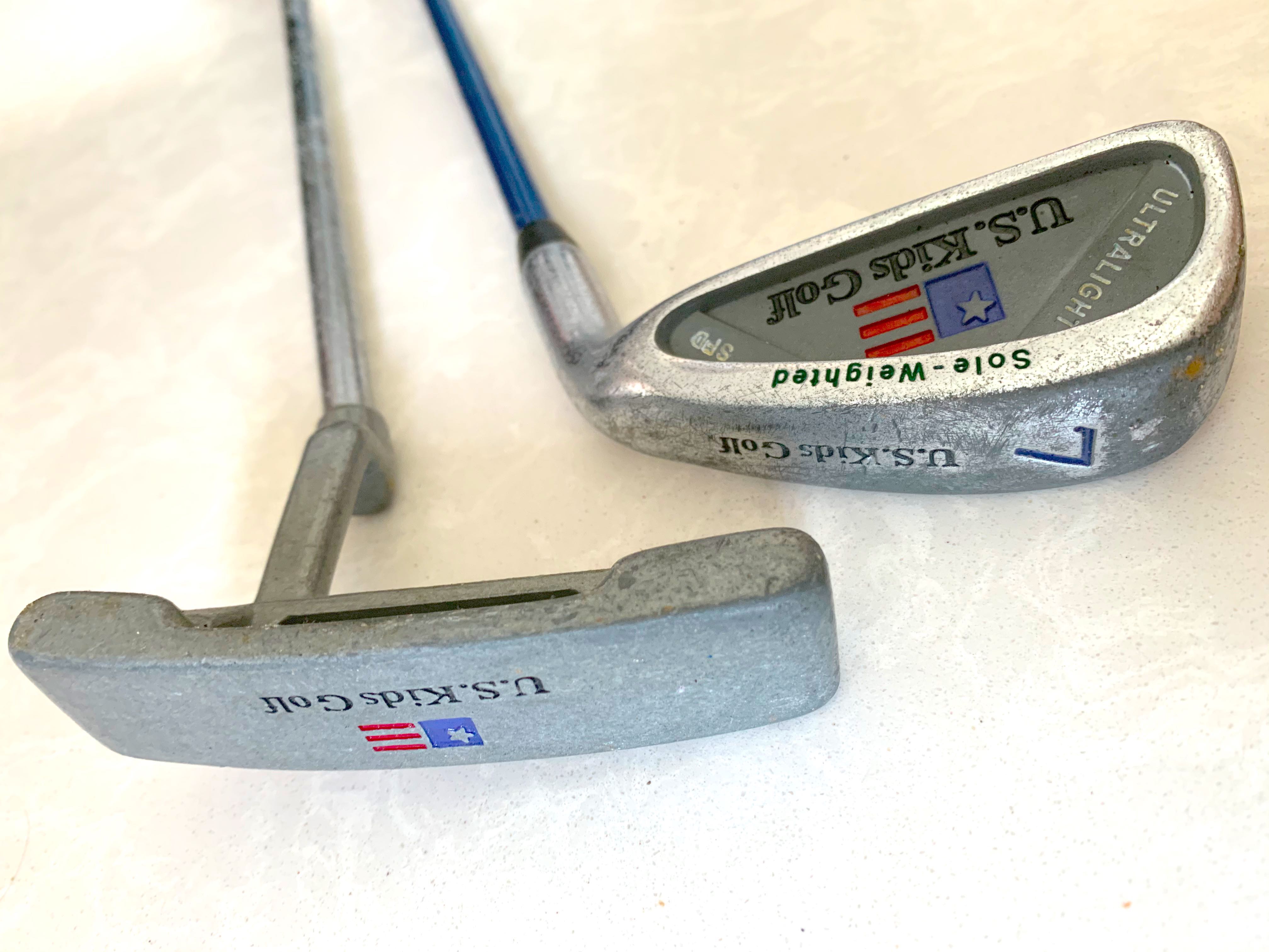 US Kids Golf - 7 iron & Putter (pair), Sports Equipment, Sports & Games ...