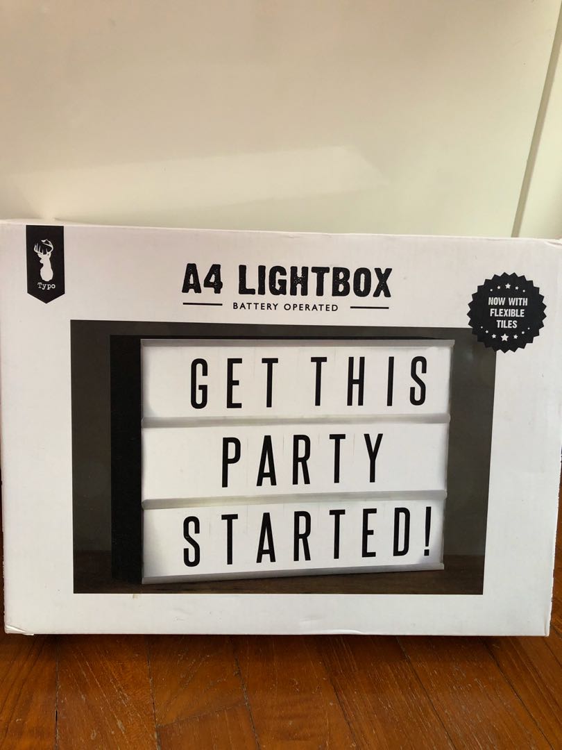 A4 Lightbox, Hobbies & Toys, Stationery & Craft, Occasions & Party ...