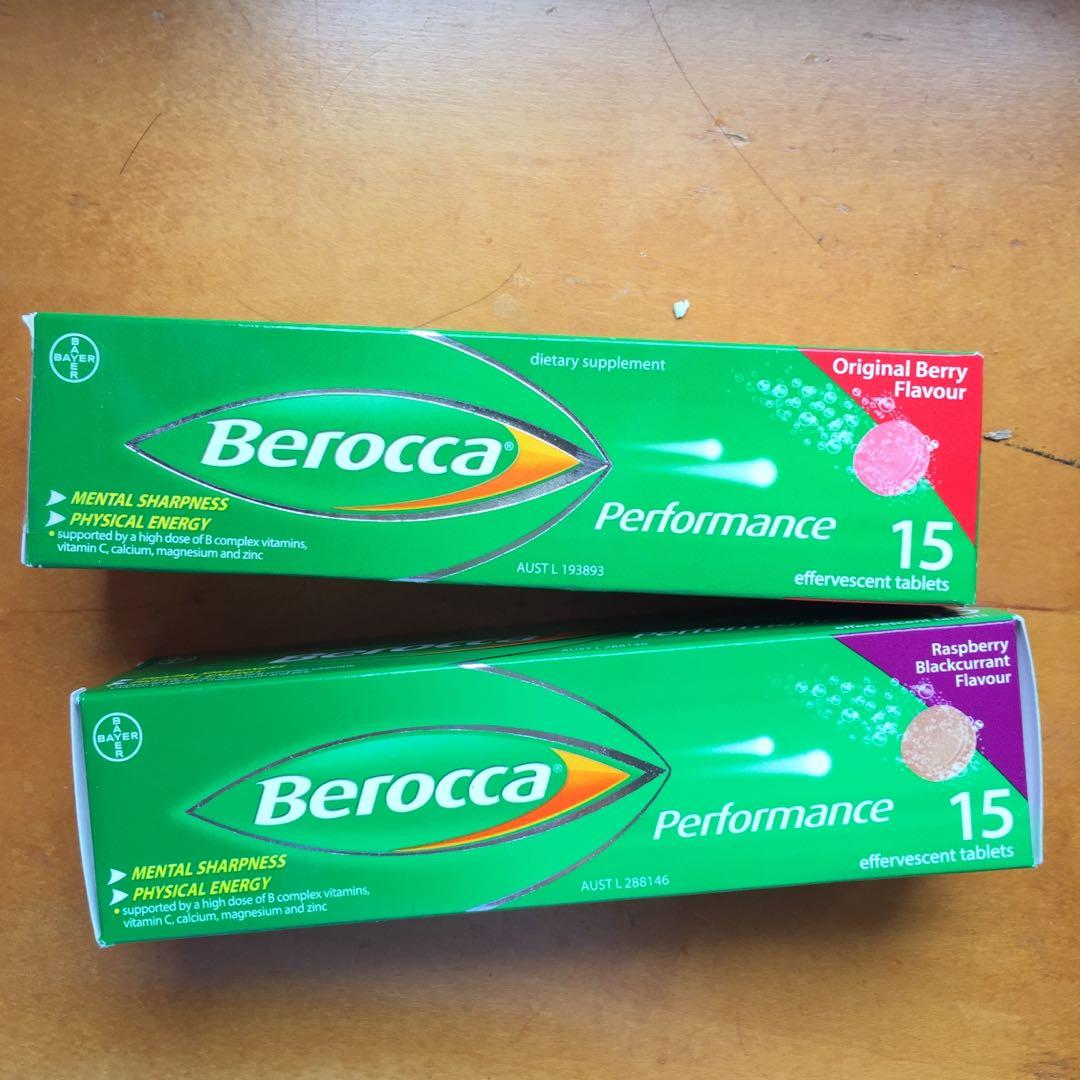 Berocca®️ Performance Vitamin C (2 boxes), Health & Nutrition, Health ...