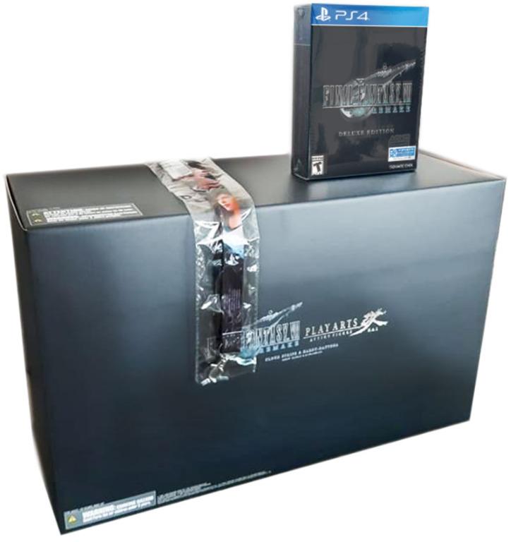 FFVII Remake 1st Class Edition + Cloud with Daytona Bike (R1), Video ...
