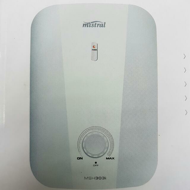 Lastest Mistral Water Heater (MSH303i), TV & Home Appliances, Water ...