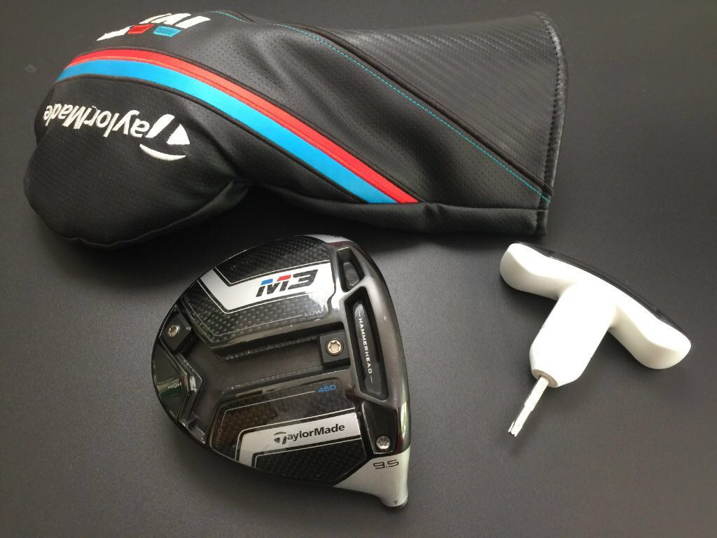 M3 TaylorMade Driver Head Only 9.5 degrees - 460cc , Sports Equipment ...