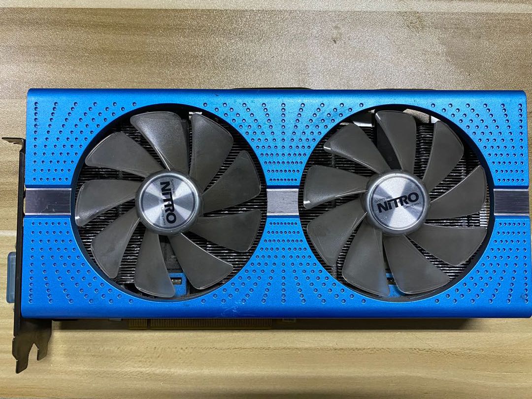 Sapphire RX580 8GB Nitro Blue limited edition, Computers & Tech, Parts ...