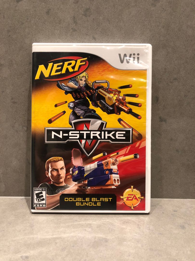 Nerf N-Strike Double Blast Bundle (Wii), Video Gaming, Video Games ...
