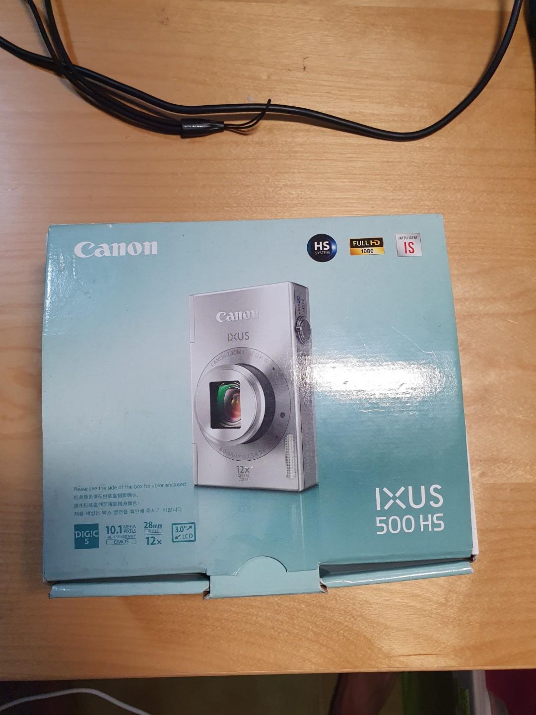 Canon IXUS 500HS, Photography, Cameras on Carousell