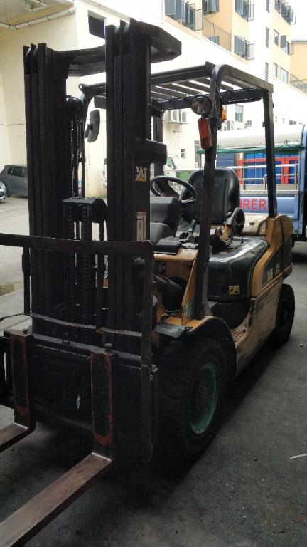 Caterpillar DP25NT 2.5 ton diesel forklift, Everything Else on Carousell