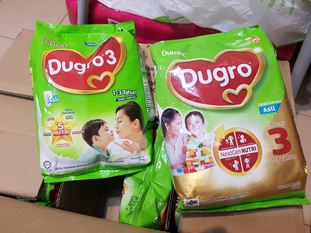 INSTOCK! ~ Dumex Dugro 3&4 ,Asli & Madu, Formula Milk *850g*, Babies ...