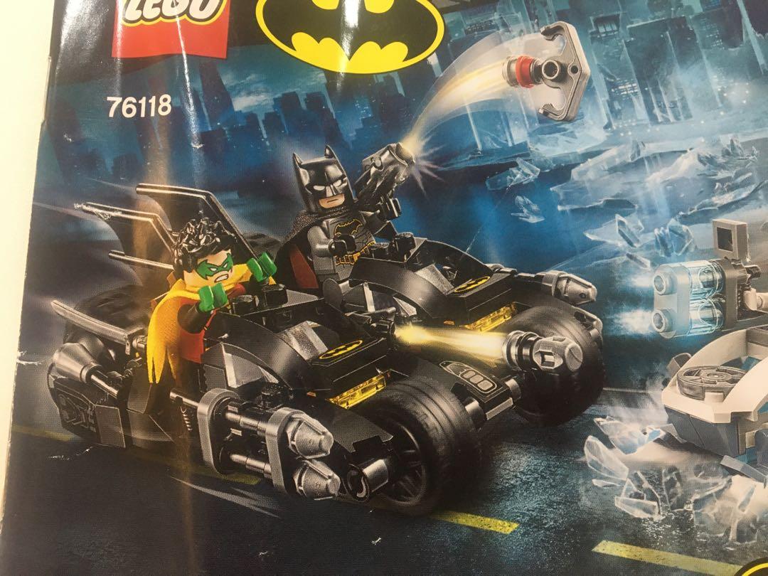 Legos kit 76118: Batman, Robin, Mr. Freeze, Hobbies & Toys, Toys ...