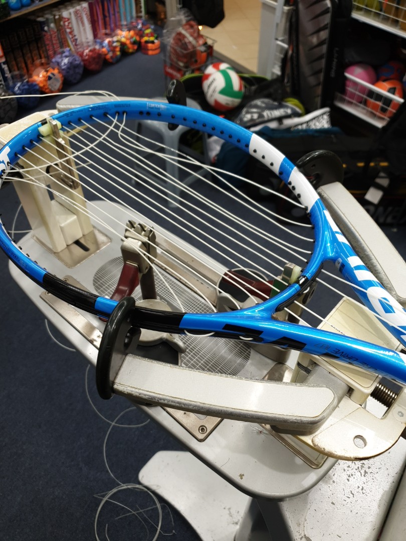 RACQUET STRINGING SERVICE IN TAMPINES, Sports Equipment, Sports & Games ...
