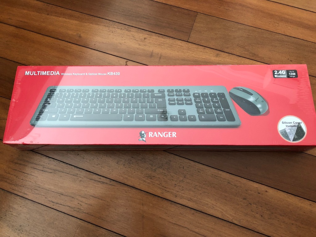 RANGER 2.4GHz Wireless Keyboard With 6-Key Mouse RG2ACKB430, Computers ...
