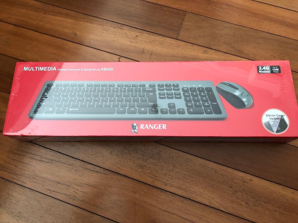 RANGER 2.4GHz Wireless Keyboard With 6-Key Mouse RG2ACKB430, Computers ...