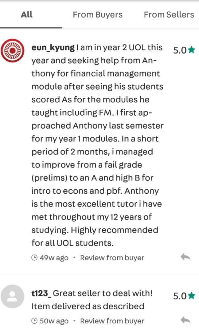 SIM UOL FIRST CLASS HONOURS PBF NOTES, Hobbies & Toys, Books ...