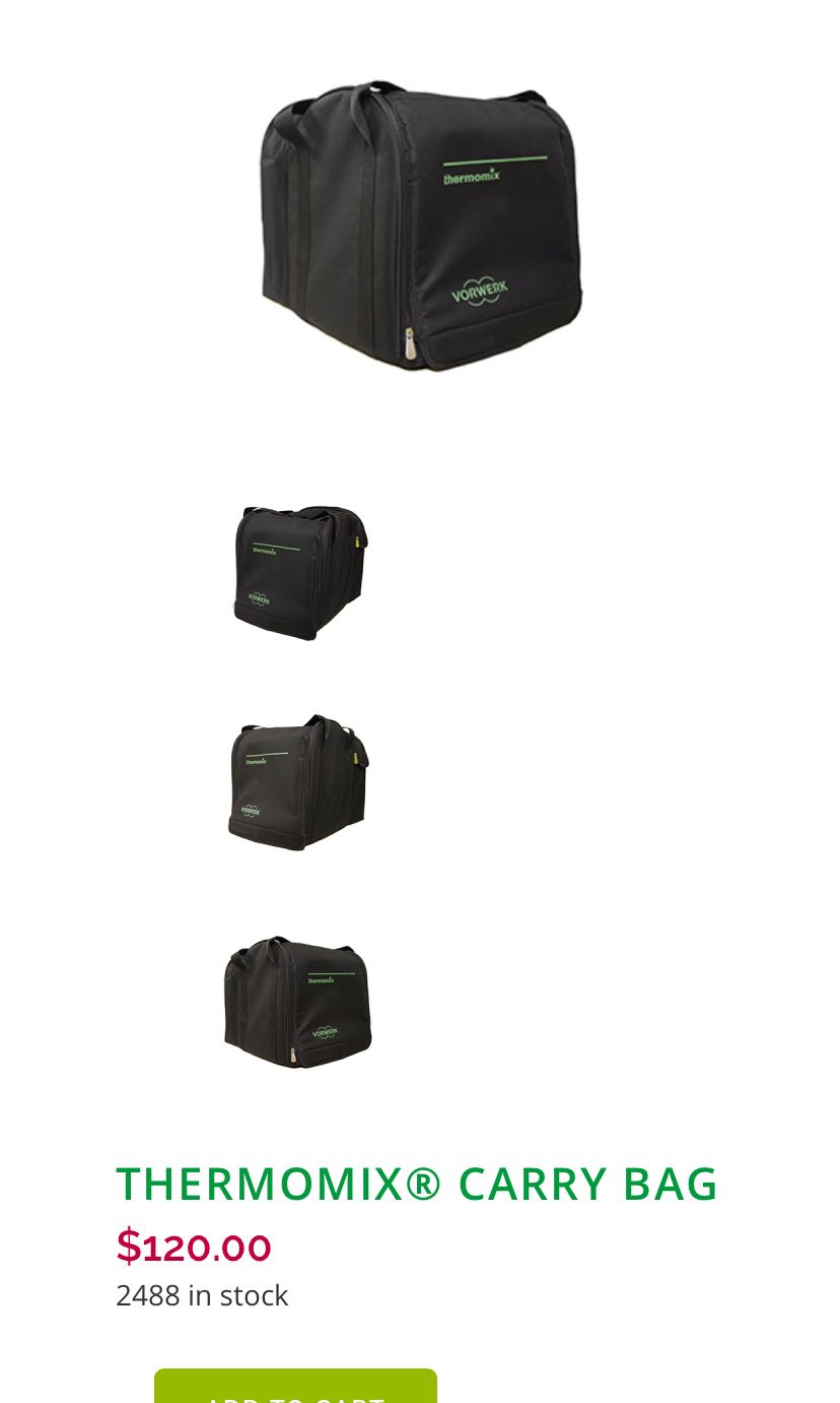 Thermomix Carry Bag, Furniture & Home Living, Cleaning & Homecare ...