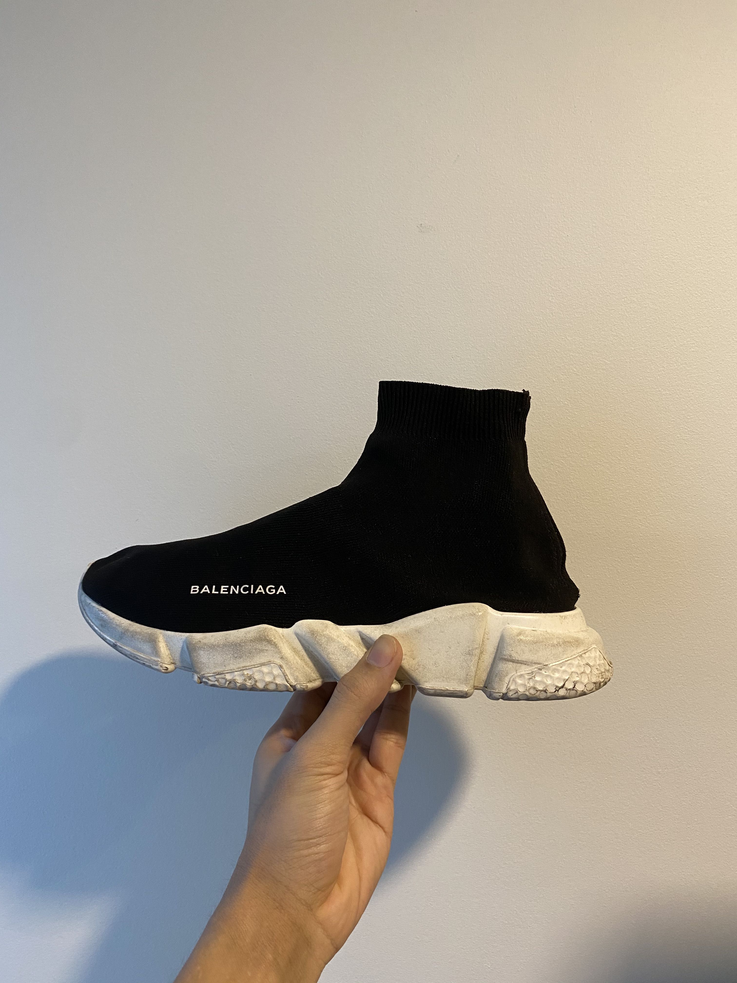 Balenciaga Speed Trainers Black, Men's Fashion, Footwear, Sneakers on ...