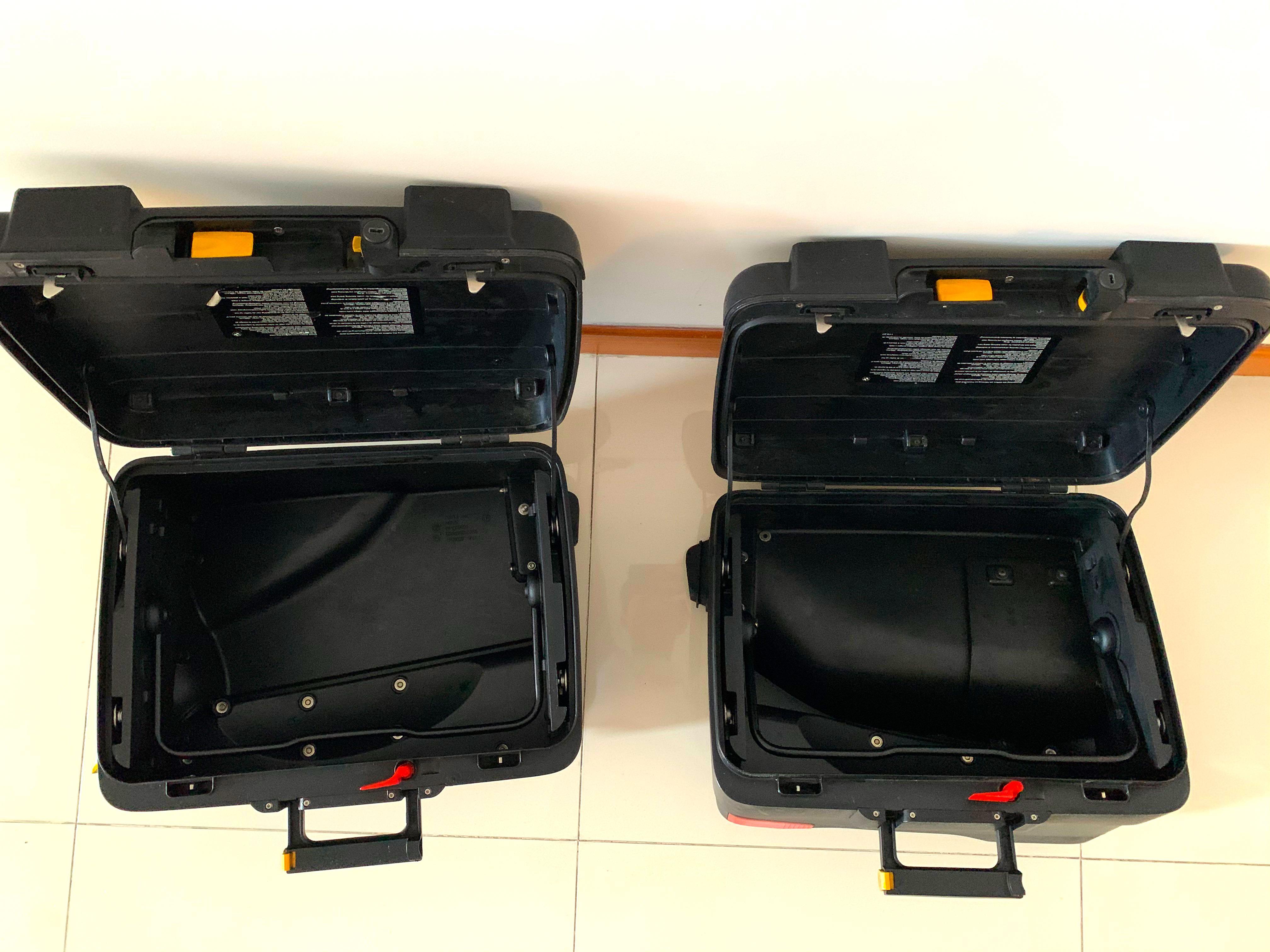 Bmw Gs Vario Boxes, Motorcycles, Motorcycle Accessories on Carousell